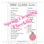 Spring Cleaning Checklist for Kids - Thifty Mama Life