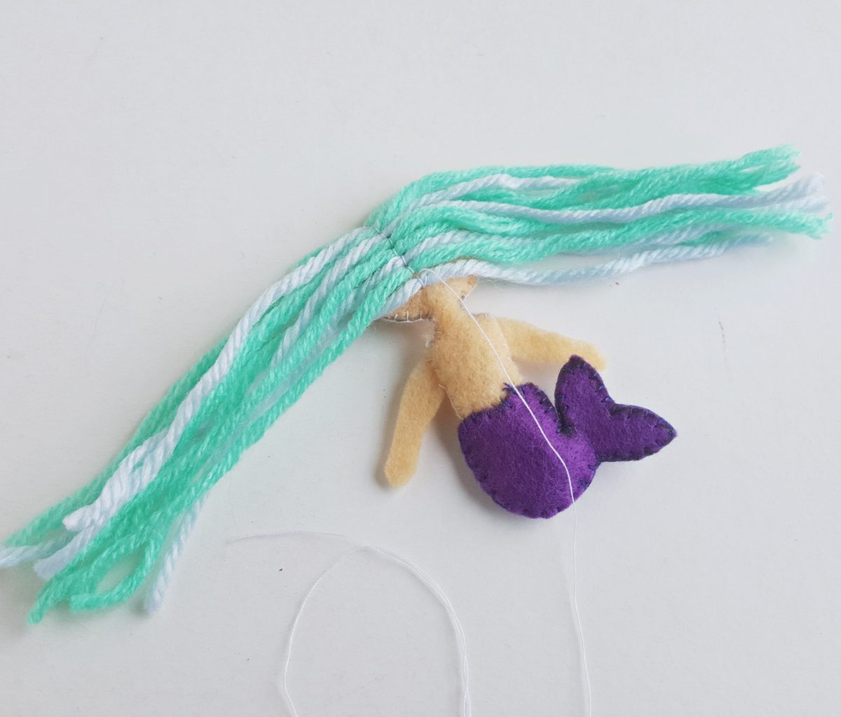 Mermaid Plush Doll DIY - Thifty Mama Life