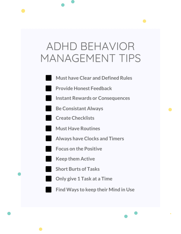 Free ADHD Printables and Information - Thifty Mama Life